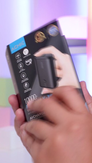 Jual ACMIC MINIMAX 10000mAh Powerbank Mini 22.5W Fast Charging Type C | Shopee Indonesia