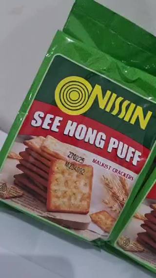 Jual HARGA 1 PACK ISI 6 BUNGKUS NISSIN SEE HONG PUFF MALKIS CRACKERS ...