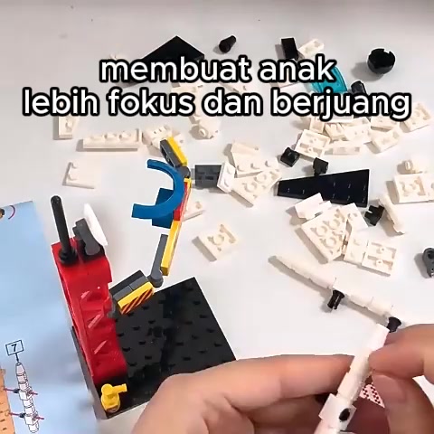 Jual UNIQSOO Brick Mini Roket SPACE SHUTTLE Miniatur Pesawat Luar ...