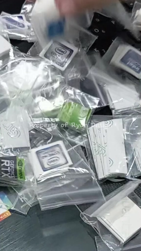 Jual Sticker Logo Intel Core i3 i5 i7 Gen 11 Gen 12 Sticker Nvidia ...