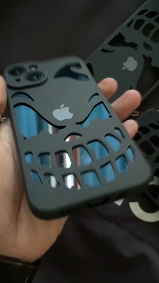 Jual Case Iphone XR 11 12 13 14 Pro Max Anti Panas Aesthetic Black ...