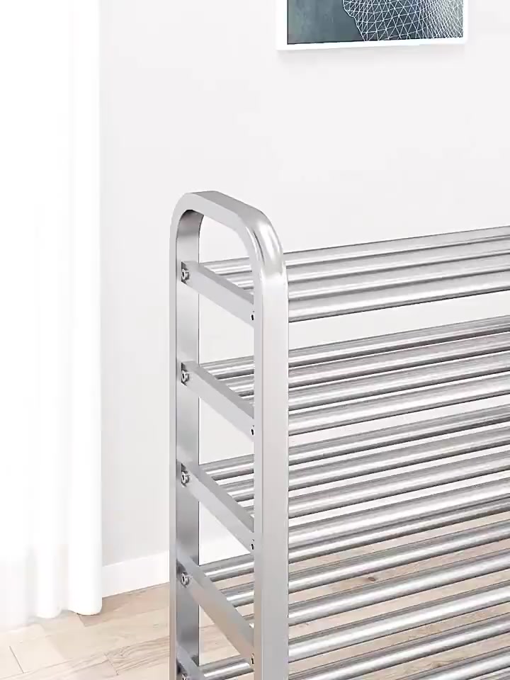 Jual Rak Serbaguna Rak Sepatu Rak Multifungsi 5 & 6 Susun Stainless ...