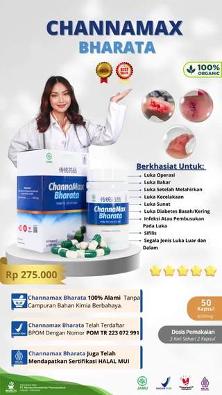 Jual Obat Luka Operasi Caesar Cepat Kering Channamax Bharata Cepat ...