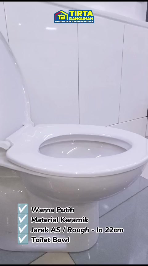 Jual TOTO CW53J SW53JP TCD01R CLOSET KLOSET WC TOILET DUDUK SINGLE ...
