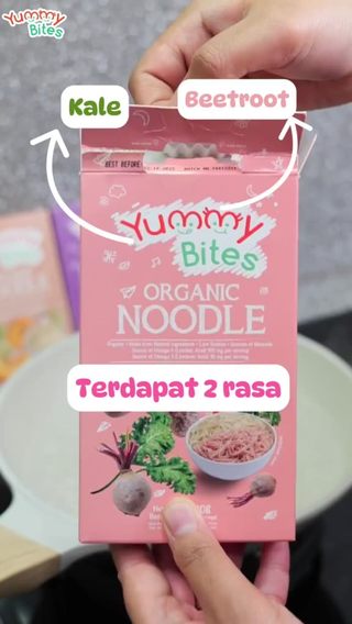 Jual Yummy Bites Organic Noodle 80gr Mie Organik MPASI bayi | Shopee ...