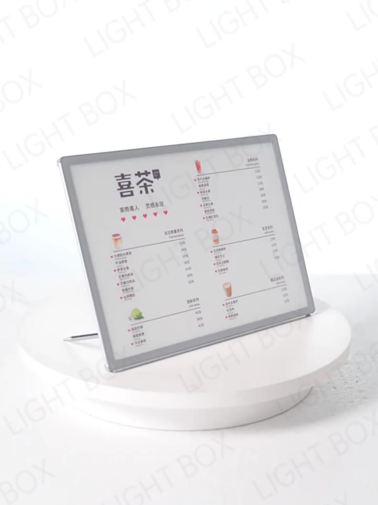 Jual slim light box A4/A3/A2 Kotak lampu pemesanan konter Kecerahan ...