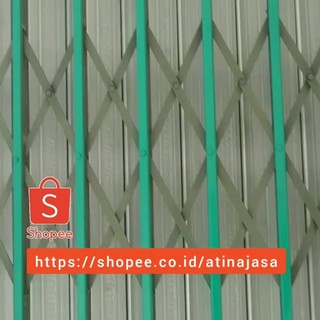 Jual BESI Super Pintu Folding Gate Harmonika Sliding Toko Ruko Kios ...