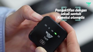 Jual TNW N12/N13 Wireless Microphone Clip On 2 Mikrofon Clip On ...