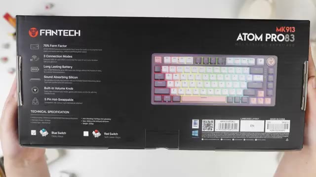 Jual Fantech ATOM PRO SERIES Wireless Keyboard Mechanical Gaming ...