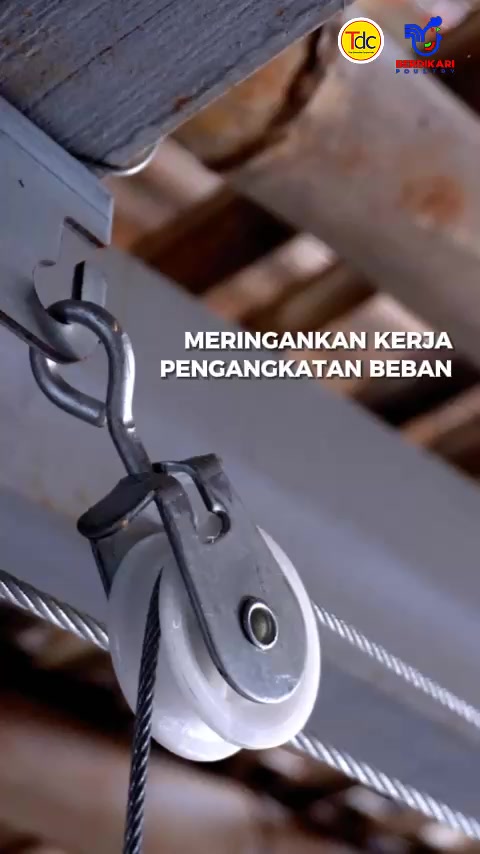 Jual Pulley 90mm/Puley/Puli/Tirai/Terpal - Alat Ternak Kandang Ayam ...