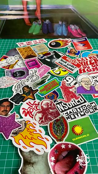 Jual sticker mata / sticker aesthetic / sticker tumblr / stiker premium ...