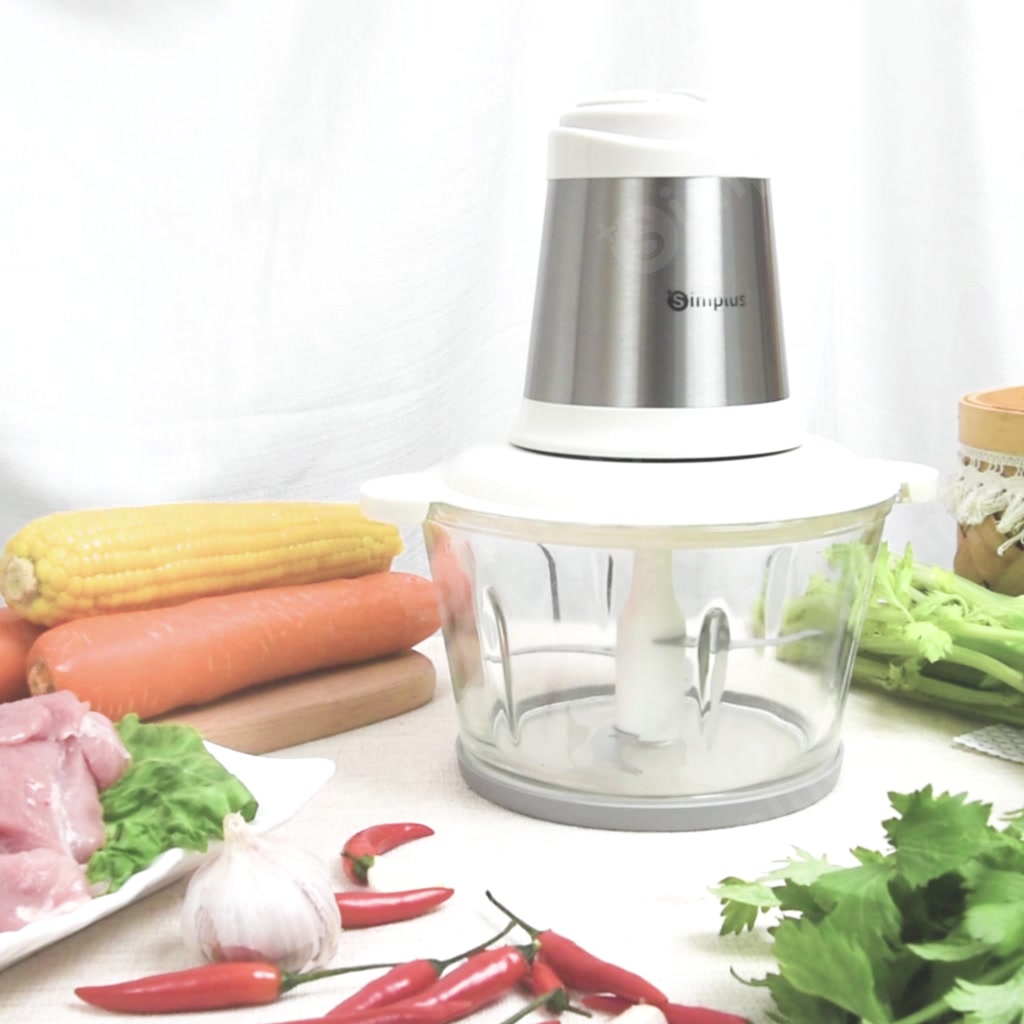 Jual Simplus Chopper Blender 2L Penggiling Daging Bumbu Cabai Serbaguna 300W Bergaransi 1 tahun ...