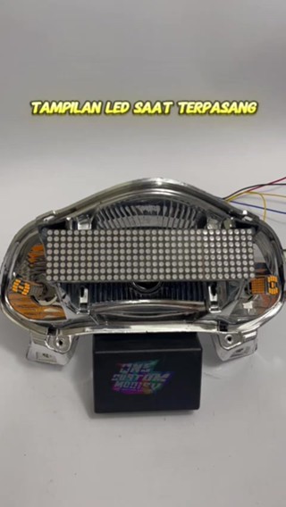 Jual Stoplamp Running Text Animasi Mio Sporty Lampu LED Rem Belakang ...