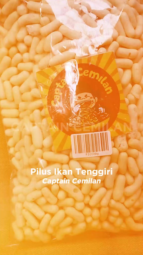 Jual 500gram Pilus Kapsul Original Ikan Tenggiri asin gurih renyah ...