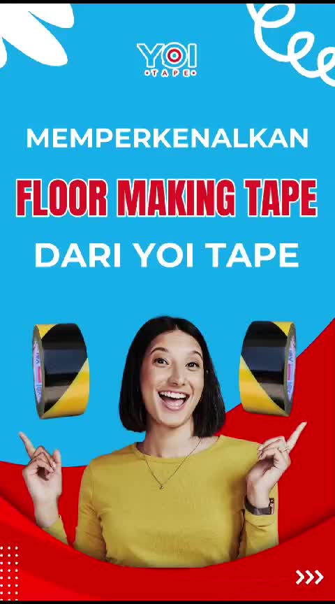 Jual YOI Tape Lakban Isolasi Police Line Garis 48mm x 35y Polisi Hitam ...