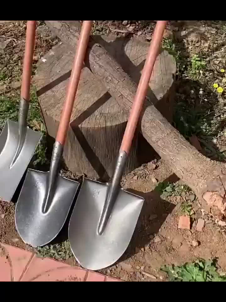 Jual sekop pasir / sekop tanaman /sekop tanah / Shovel Gagang Kayu 1.5m ...