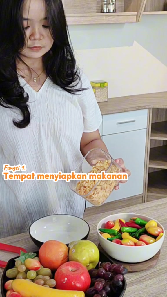 Jual Cubic Meja Dapur Minimalis / Kitchen Island / Meja Makan / ELENA ISD 120 | Shopee Indonesia