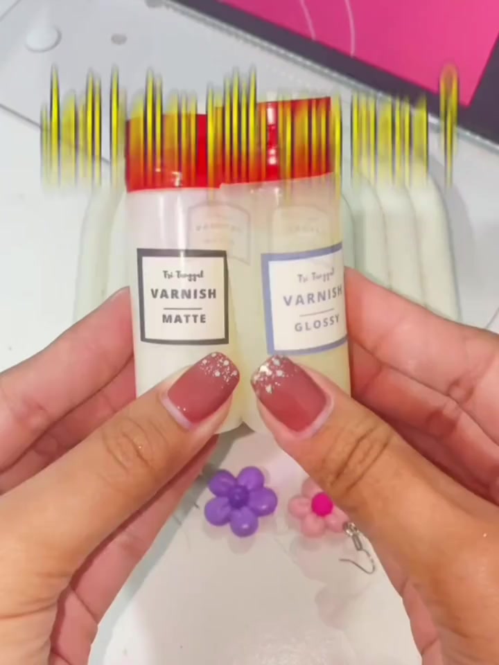 Jual Finishing Clay VARNISH GLOSSY MATTE/DOFF Decoupage Kerajinan Tidak ...