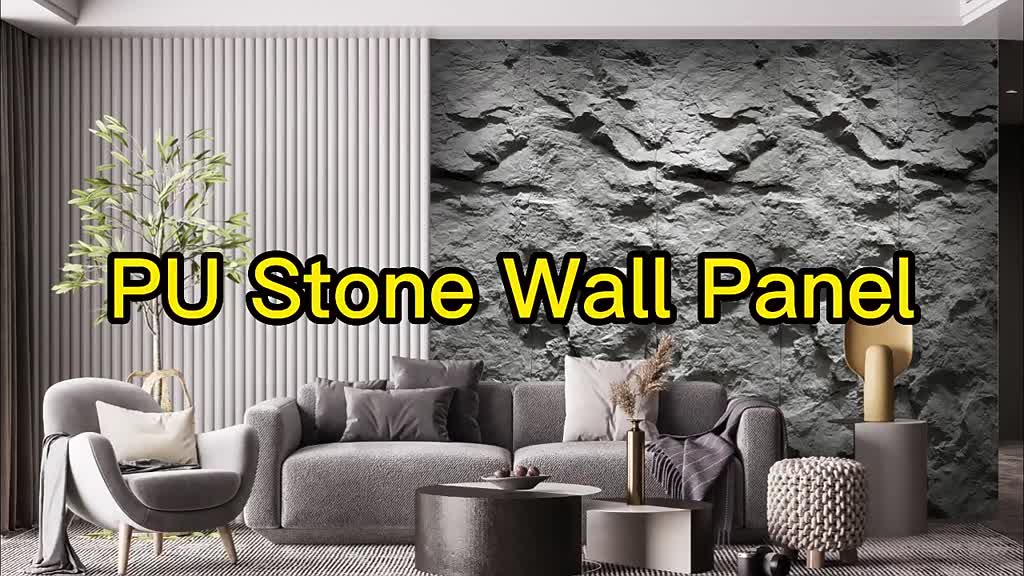 Jual PU Stone Wall Panel 120cmx60cmx3cm WALLSTONE OUTDOOR DAN INDOOR PU ...