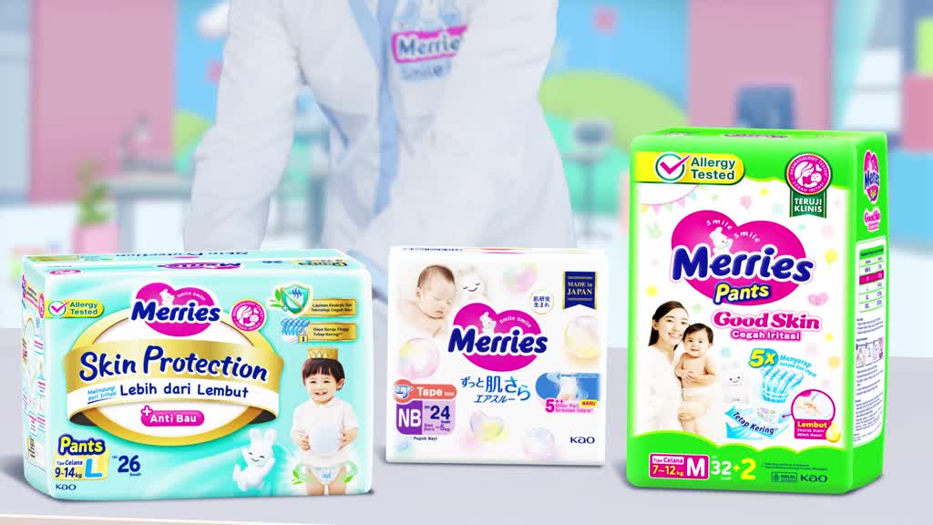 Jual Merries Premium Popok Bayi Perekat NB 24 | Shopee Indonesia