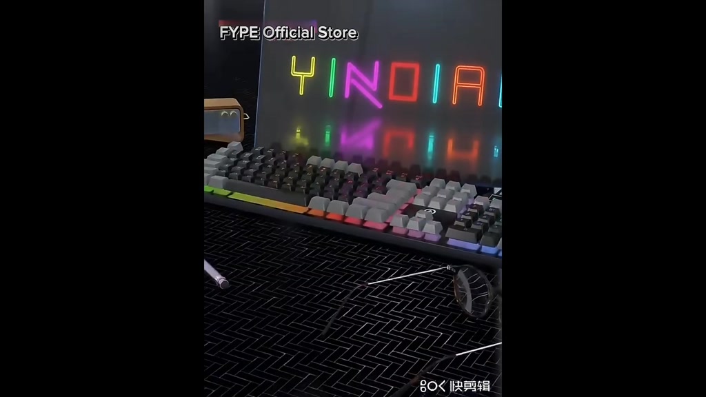 Jual FYPE Ungu Gaming Keyboard Mechanical K500 Feel Pink Mekanikal ...