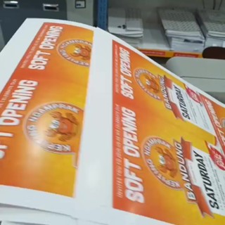 Jual Cetak Stiker Chromo A3+ / Print Sticker Kromo A3+ / Stiker Label ...