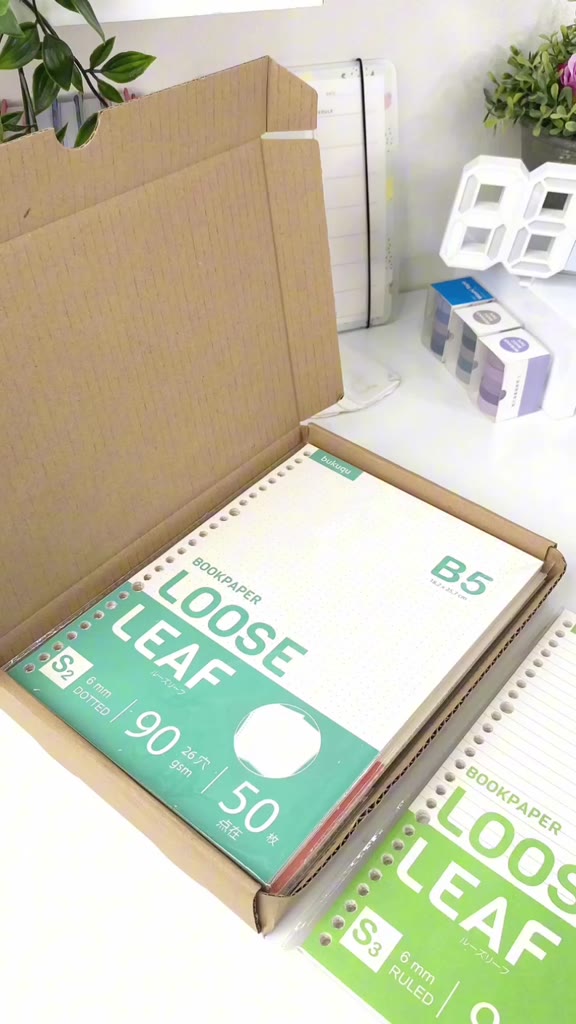 Jual Loose leaf B5 - Bookpaper 90 gsm - Kertas Binder | Shopee Indonesia