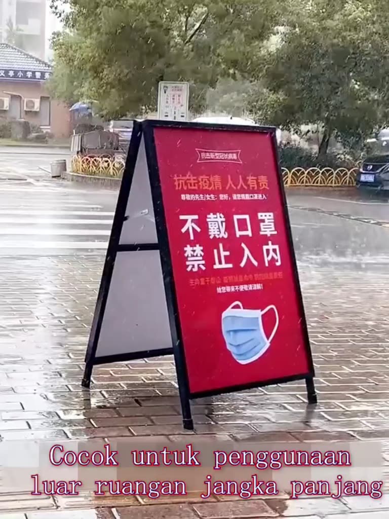 Jual 80cm×120cm Stand Banner - Standing Banner Banner display stand ...