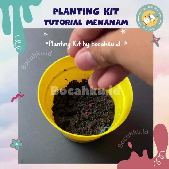 Jual Mainan Edukasi Planting Gardening Growing KIT Montessori Paket ...