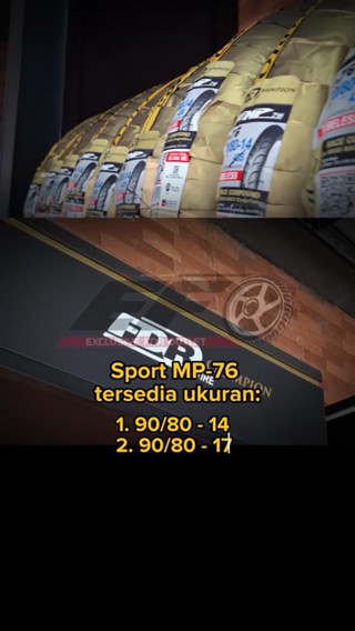 Jual FDR TL SPORT MP76 Ring 14 dan 17 Ban Motor "TUBELESS" RACING TIRE ...