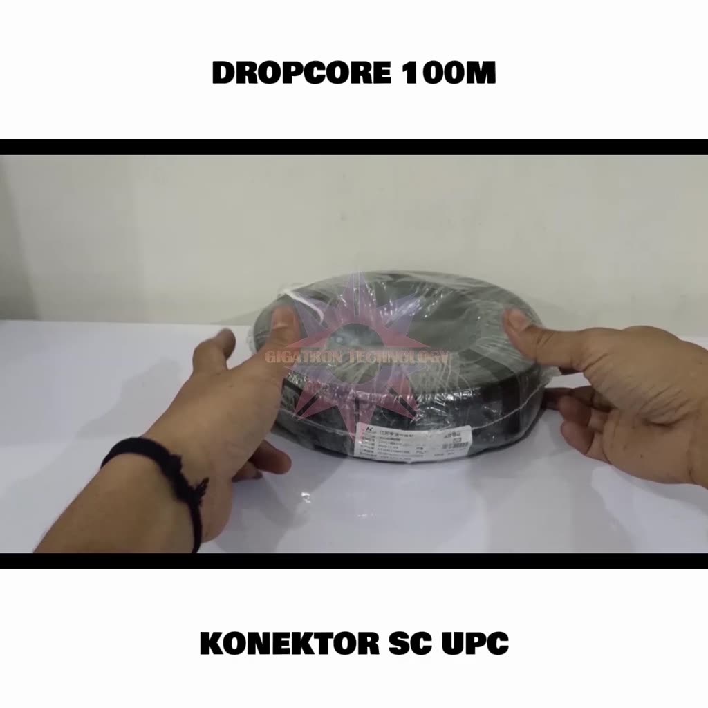 Jual Kabel Fiber Optik 100m Kabel FTTH Dropcore Precon Fiber Optik ...