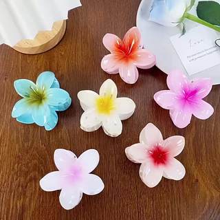 Jual Jepit Rambut Bunga Kamboja Jepitan Rambut Cantik Model Bunga ...