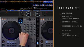 Jual Profesional Pioneer DJ Controller DDJ-FLX6GT Rekordbox and Serato ...