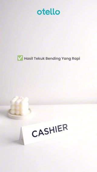 Jual Kasir Table Sign Tulisan Acrylic Papan Meja Tent Card Akrilik Tag ...