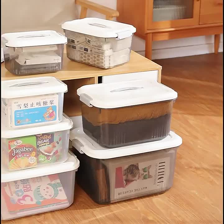 Jual Box Container Transparan Storage Box Kotak Penyimpanan Kontainer ...
