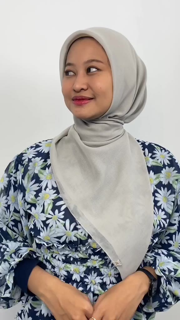 Jual VARISHA 3# Kerudung Segiempat Hijab Paris Polos VARISHA Collection ...