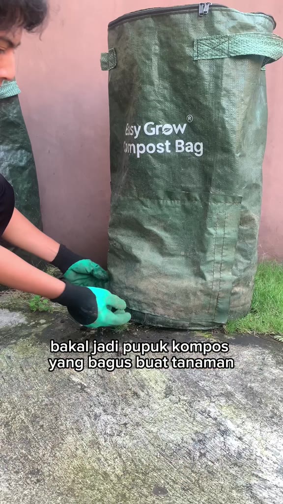 Jual Paket Bio Ecompost Compost Bag 80 Liter Bak Tong Komposter Sampah ...