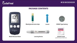 Jual SD BIOSENSOR - SD CodeFree Kits 35 Blood Glucose Monitoring System ...