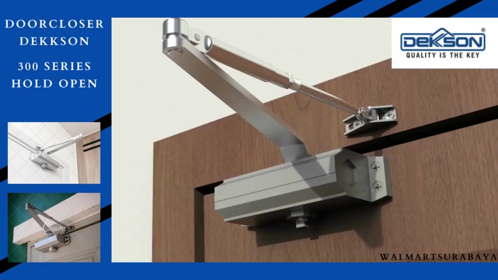 Jual Door Closer Dekson Dekkson DCL 300 HO NA, BK, BA, WH Penutup Pintu ...