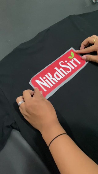 Jual Sablon Setrika Custom DTF design bebas suka suka tinggal tempel ...