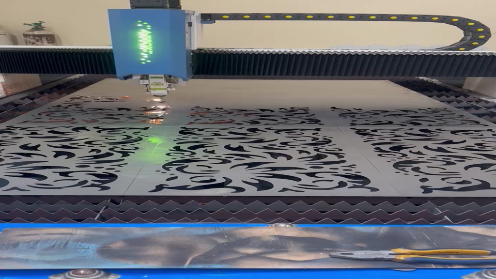 Jual PAGAR BESI CUTIING LASER / KRAWANGAN PLAT HITAM / CUTTING PLAT ...