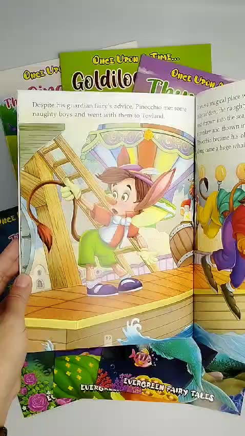Jual [Mind To Mind] Evergreen Fairy Tales English Story Books Preschool ...