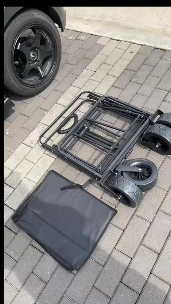 Jual JOY Troli Barang Outdoor Trolley Camp Wagon Keranjang Belanja ...