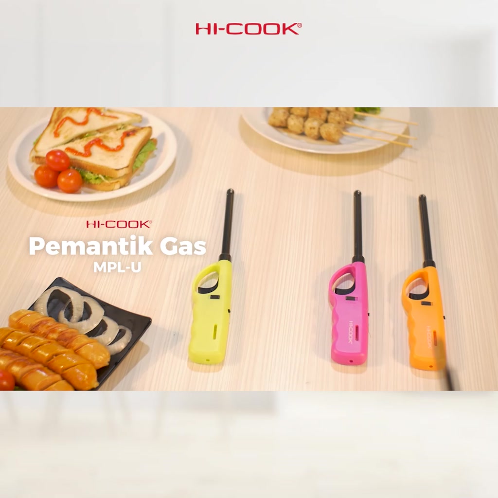 Jual Paket Hoki 1 - Hi-Cook Gas Lighter MPL-U 2 Pc + Gas Pemantik ...