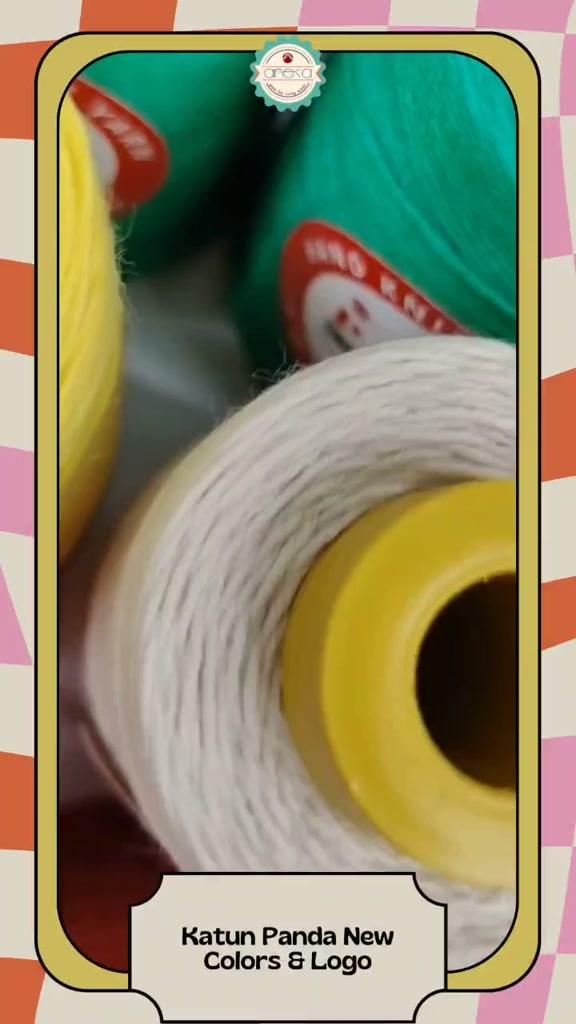 Jual KATALOG - Benang Rajut Katun Panda / Cotton Yarn 1 | Shopee Indonesia