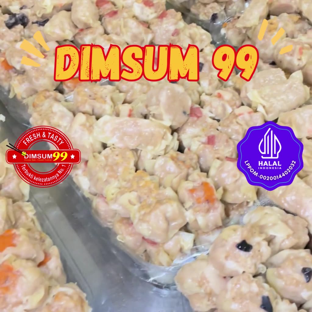 Jual Dimsum Seribuan isi 100 pcs Frozen Food Halal Gratis Saos Merah ...