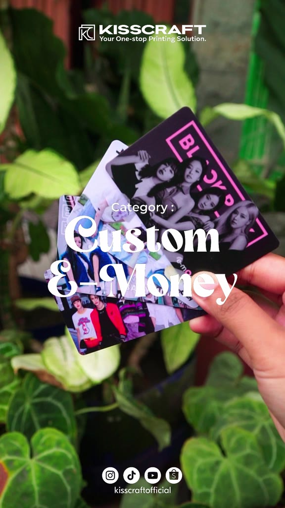 Jual Kisscraft - Custom Emoney & Flazz - 1 Sisi / 2 Sisi - Print UV | Shopee Indonesia