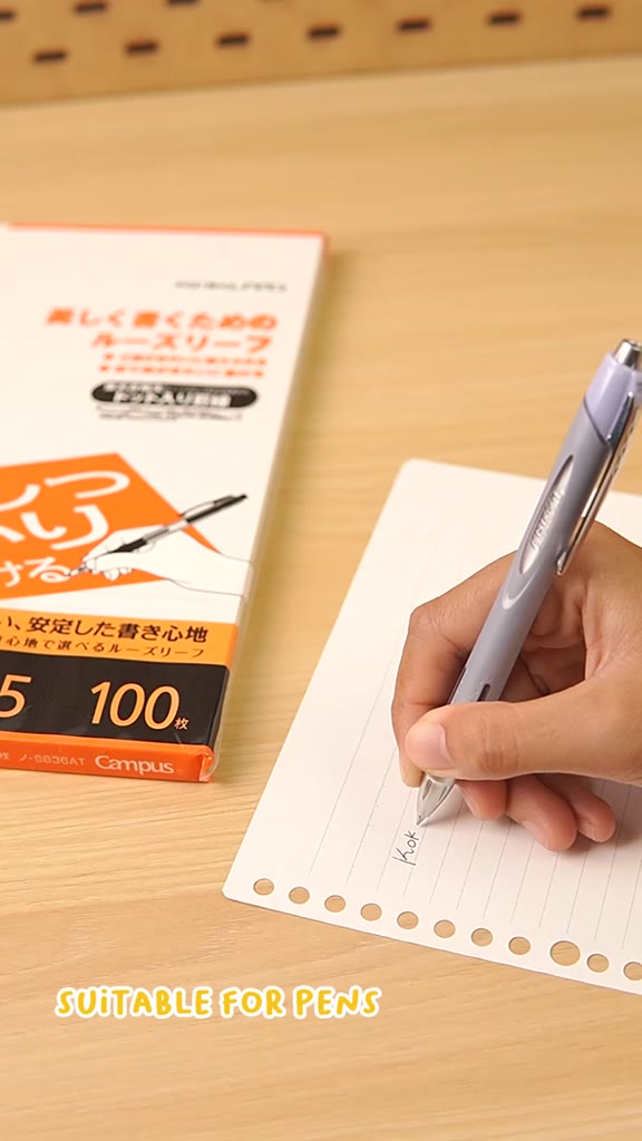 Jual KOKUYO Campus Paper Loose Leaf Refill B5 50 100 Kertas Isi Ulang Binder | Shopee Indonesia