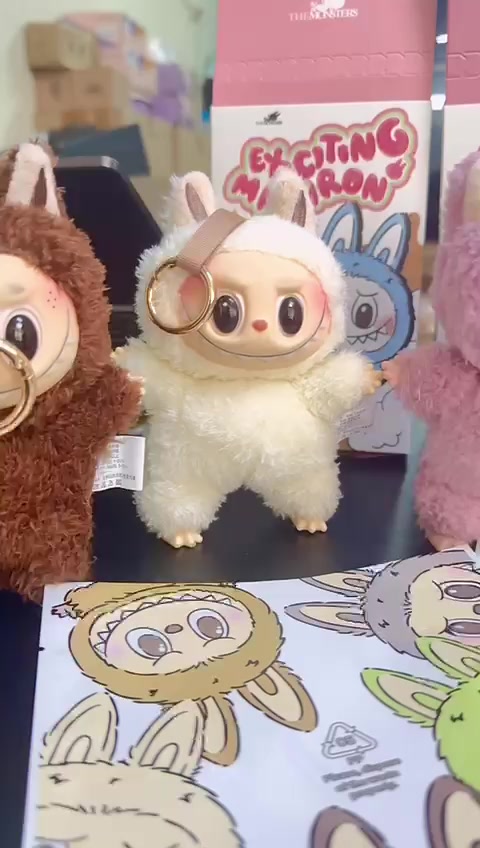 Jual *(Ready Stock Instan) Labubu Macaron PopMart Boneka Monster Viral ...