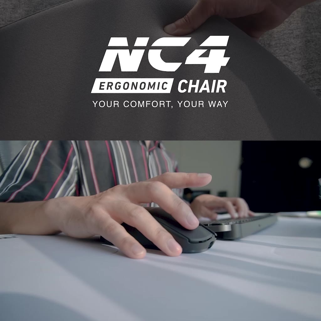 Jual Rexus Ergonomic Office Chair Kursi Kantor NC-4 / NC4 | Shopee ...